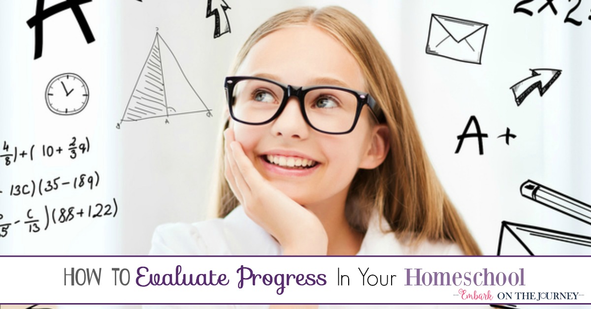 In homeschooling, it’s important to assess and evaluate on a regular ...