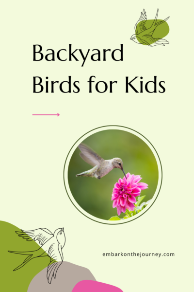 Backyard Birds Unit Study