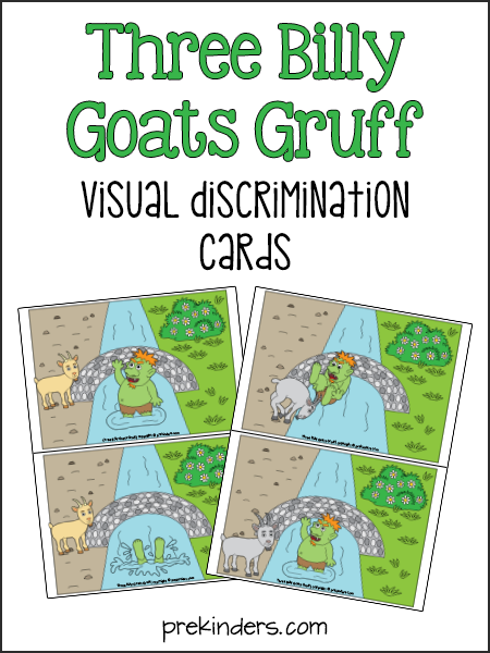 Free Three Billy Goats Gruff Printables for Ages 3-10