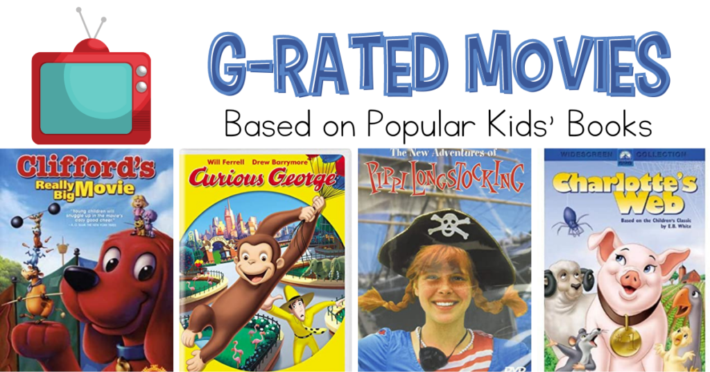 G Rated Movies Based On Books